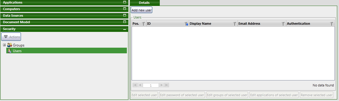 Create A User Account